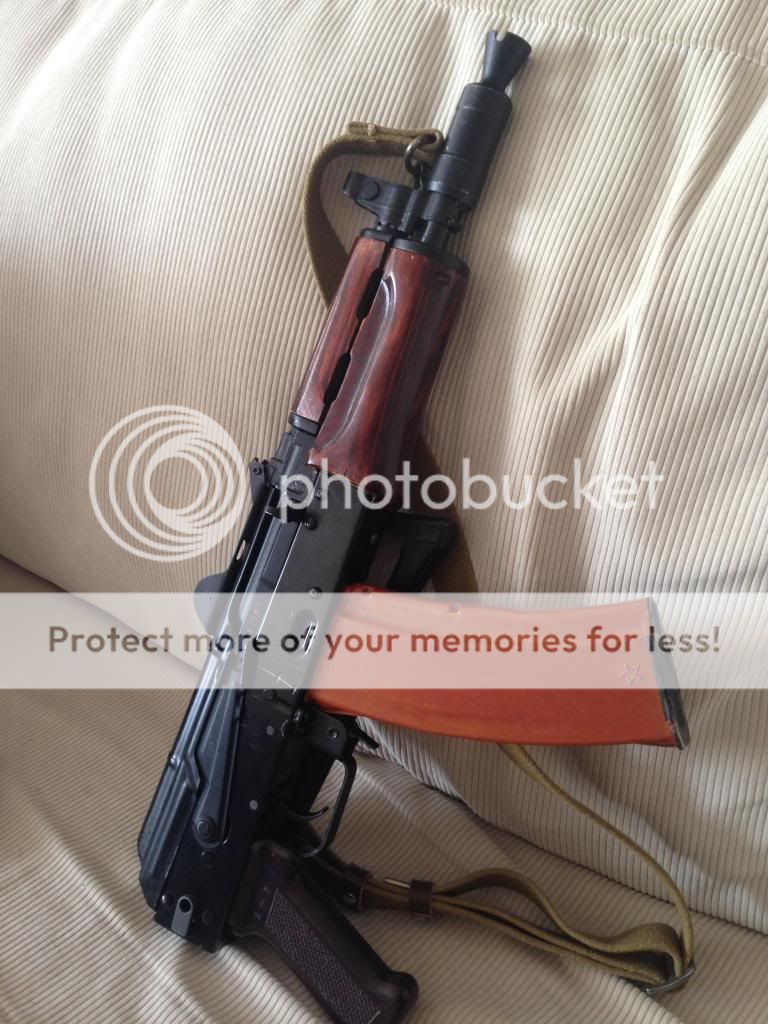 How to use a sling on an AK-74 side folder ??? | AK Rifles